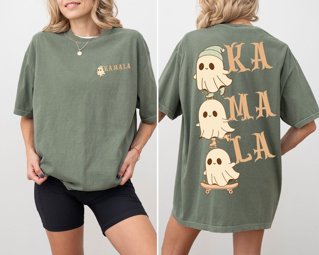 Funny Kamala Shirt Ghosts for Kamala Kamala Halloween Shirt Retro ...