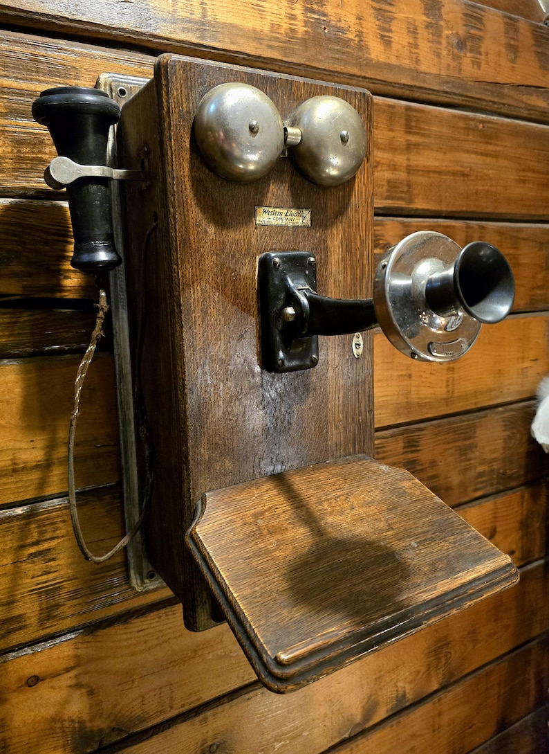 Antique 1913 Western Electric Phone - Etsy