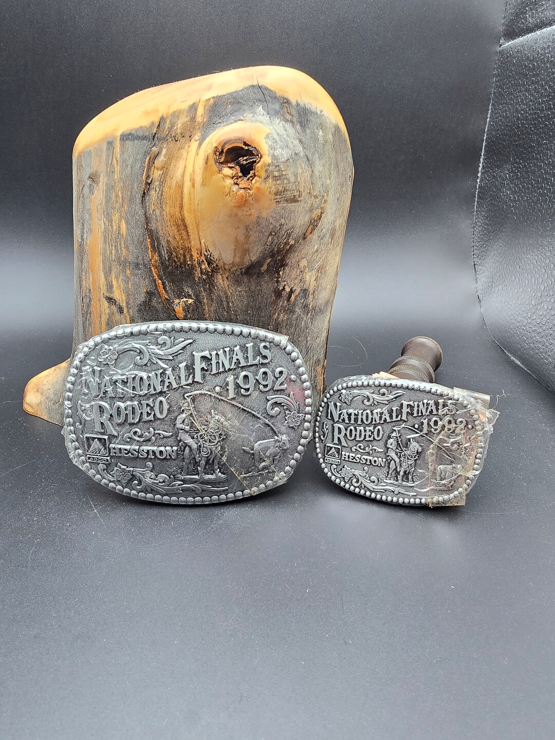 1992 NFR Tie-down Roping Couples Buckle Set original Packaging - Etsy