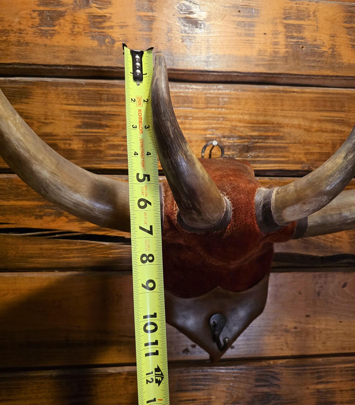 Vintage Handmade Bull Horn Art - Etsy