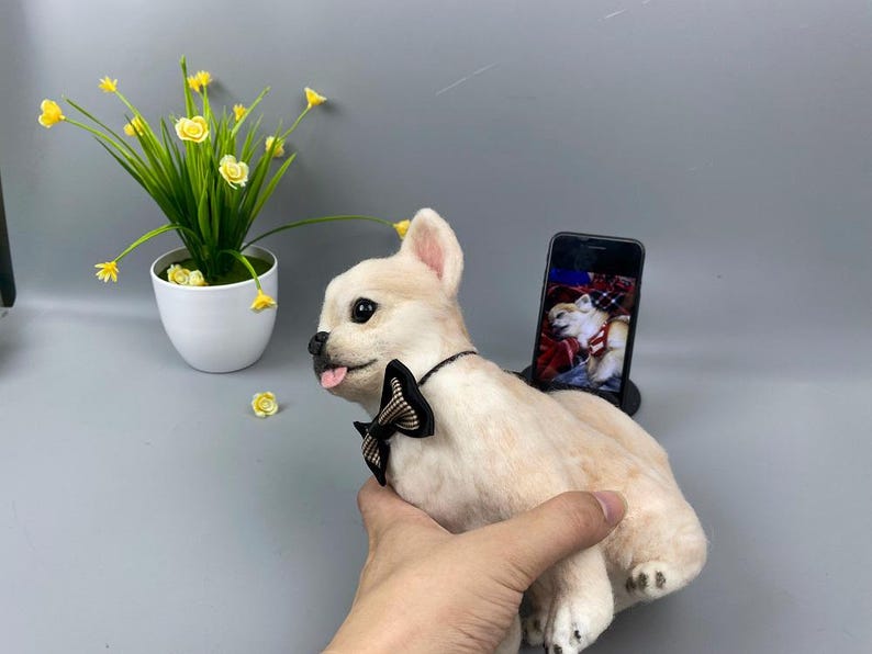 Custom Felt Pet, Felt Dog Figure, Life Like Felted Cat Replica - Etsy