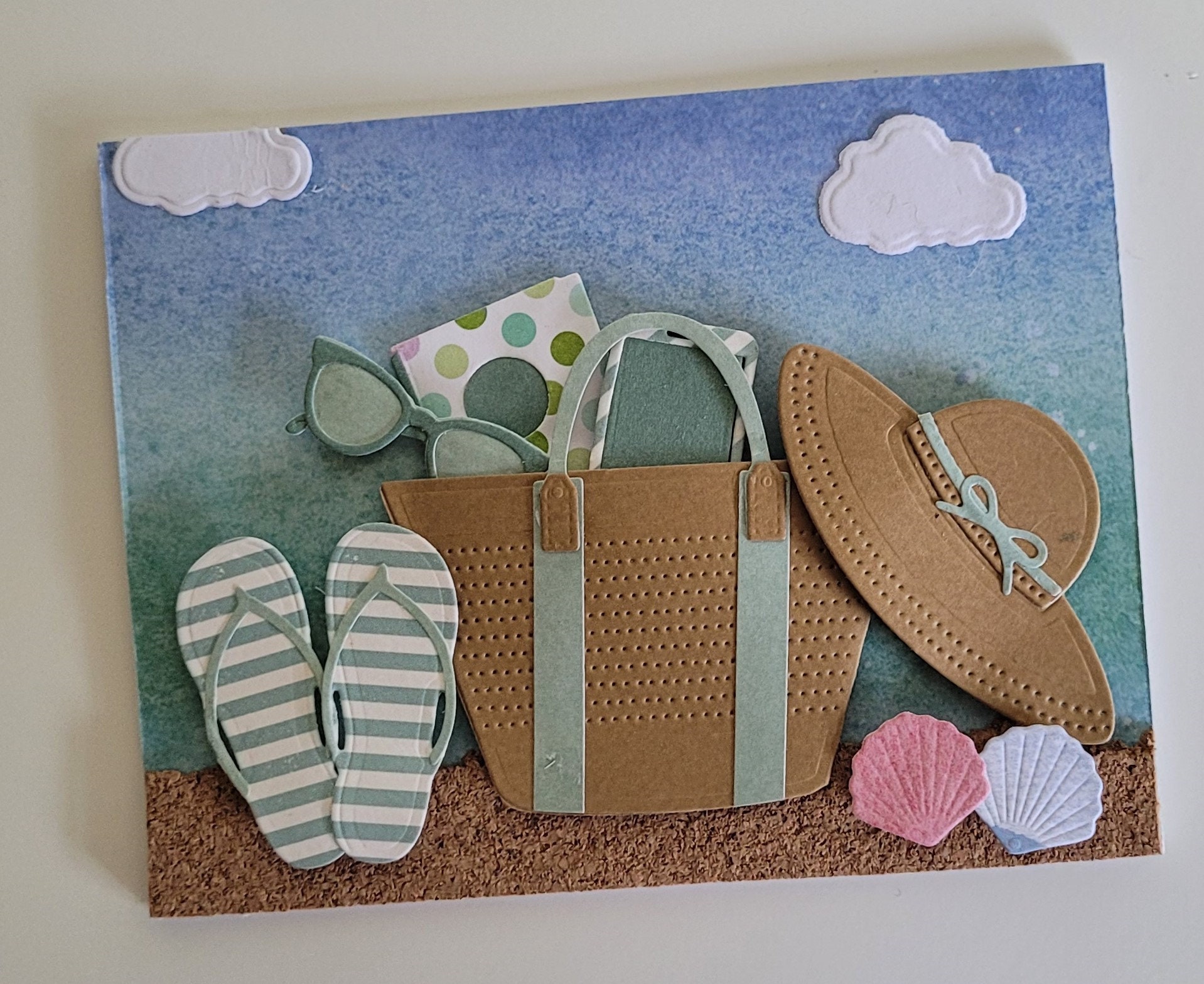 Greeting Card Beach Day - Etsy
