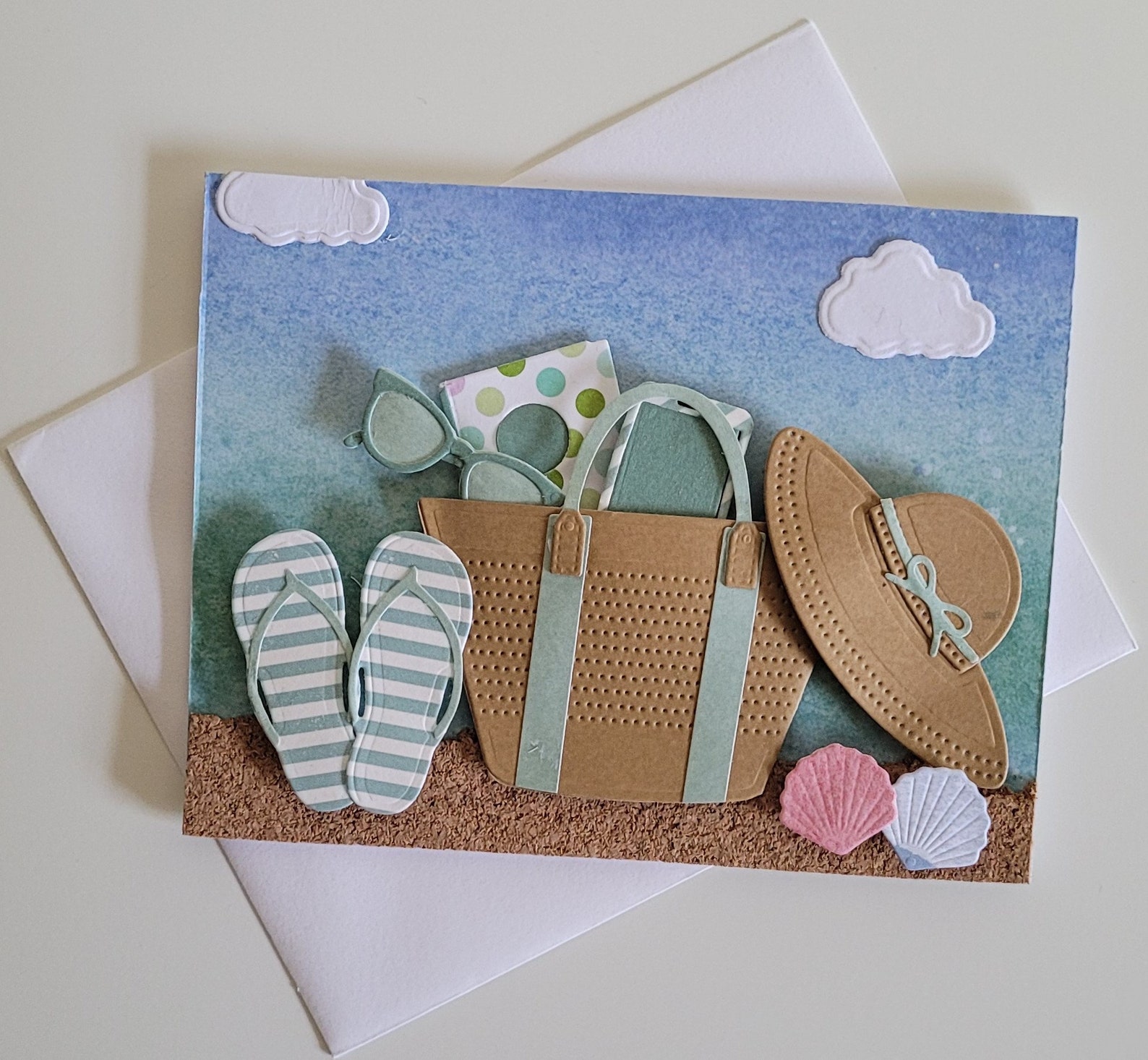 Greeting Card Beach Day - Etsy