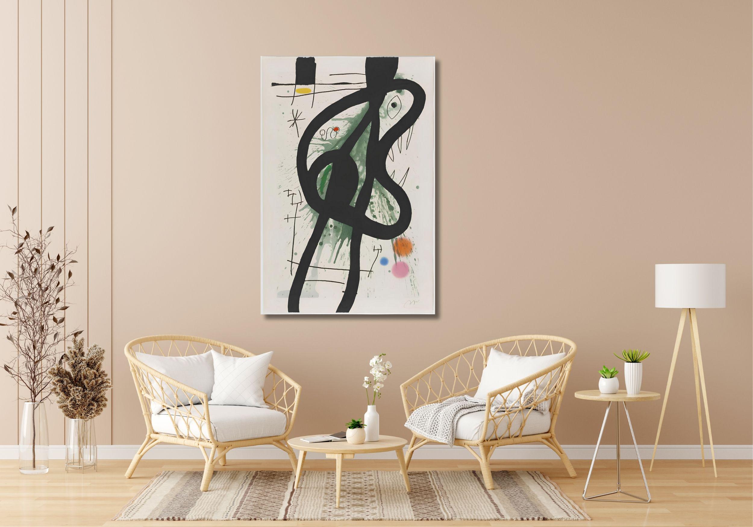 Joan Miró Great Carnivore Canvas Wall Art, Joan Miro Wall Art Print ...