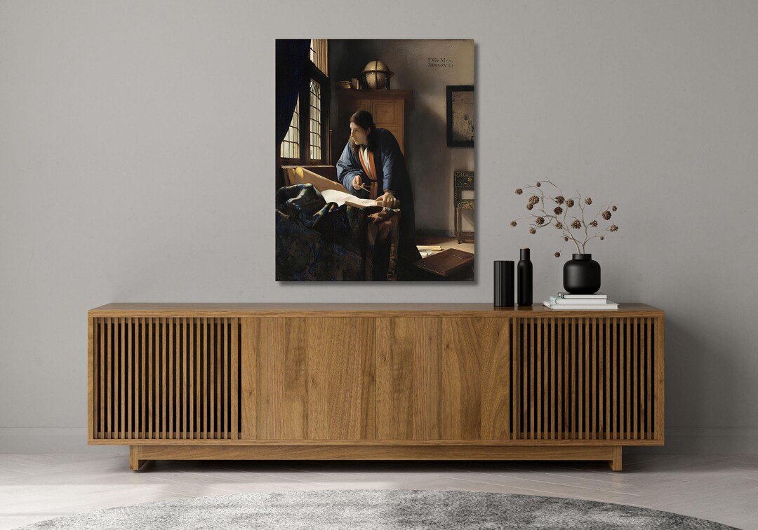 Johannes Vermeer the Geographer, Johannes Vermeer Wall Art, Astronomer ...