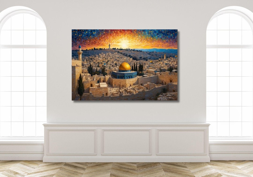 Masjid Al Aqsa Poster Art Canvas Print,masjid Al Aqsa Wall Art ...