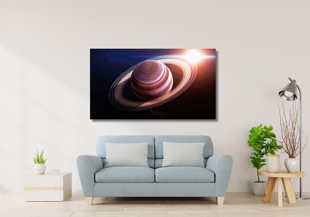 Saturn Poster/canvas Wall Art,space Print Art,nasa Earth Real Photo ...