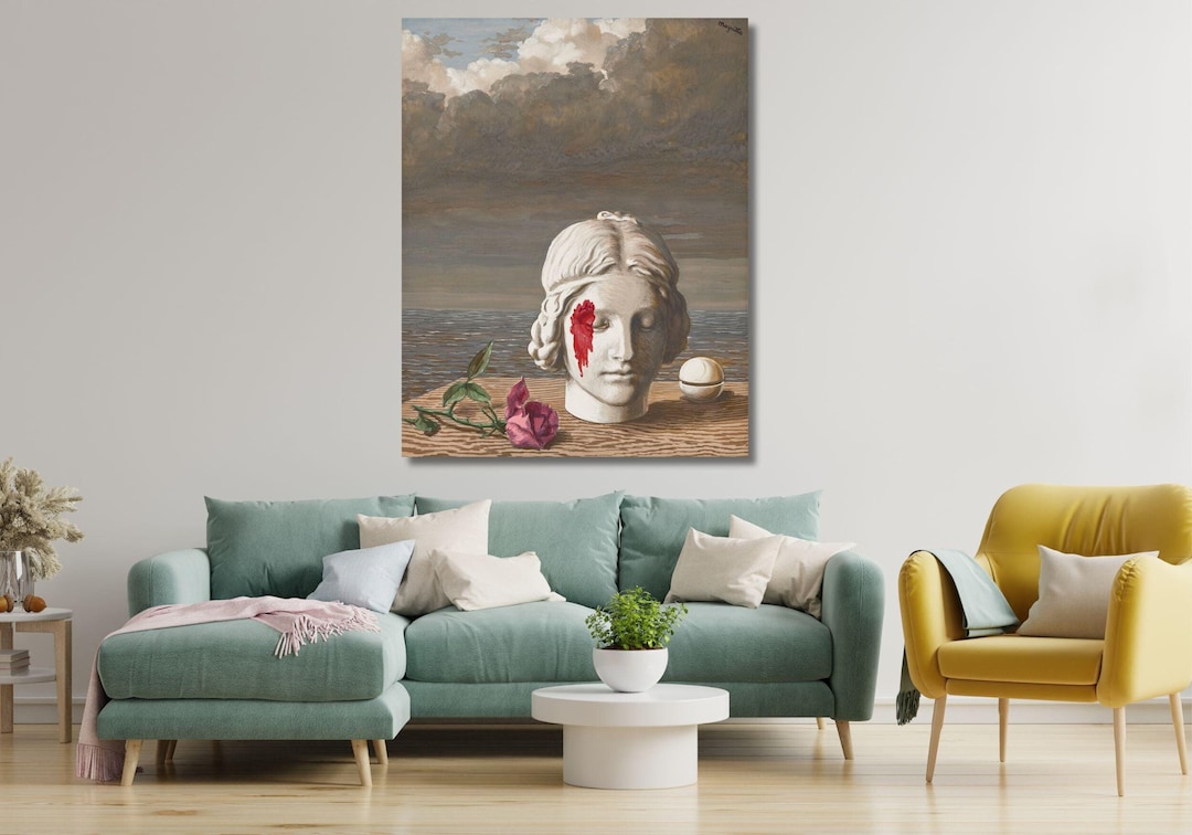 Rene Magritte Memory (la Mémoire) Poster/canvas Wall Arts,rene Magritte ...