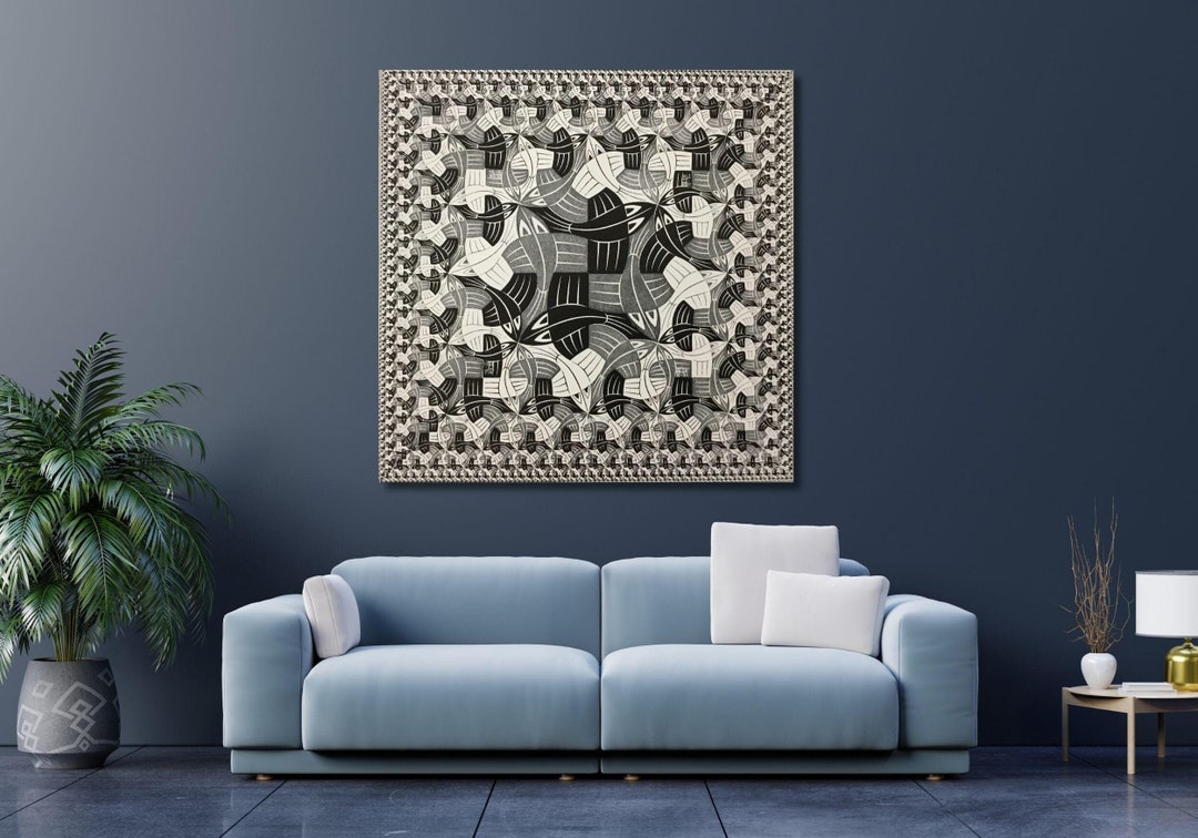 By Maurits Cornelis Escher Canvas Wall Art, M.C. Escher MC Escher ...