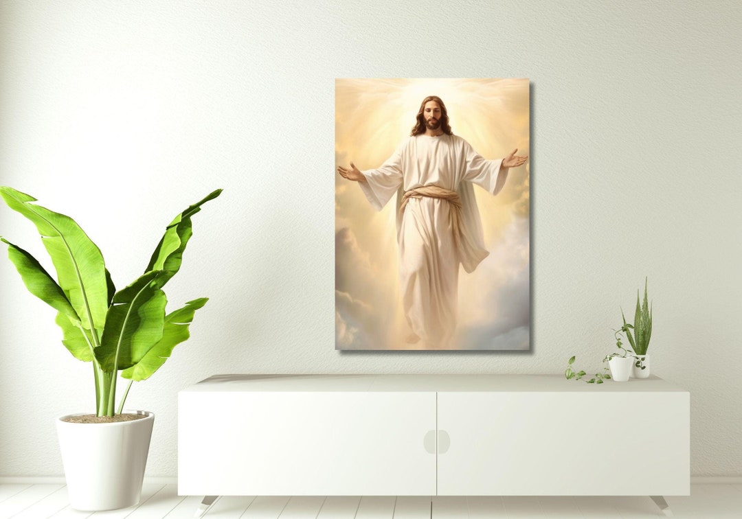 Jesus Christ Canvas Print: Christian Wall Art Decor - Etsy