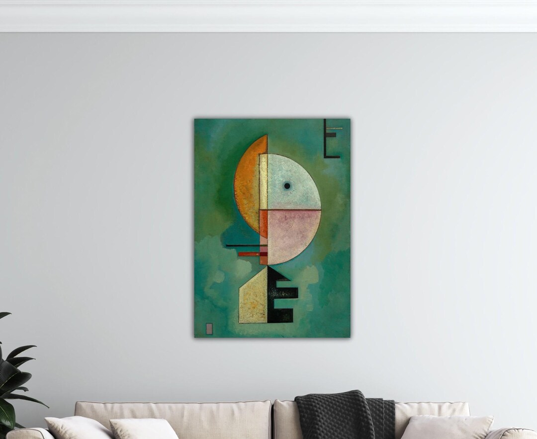 Kandinsky Upward Wall Art Wassily Kandinsky Empor Canvas Kandinsky ...