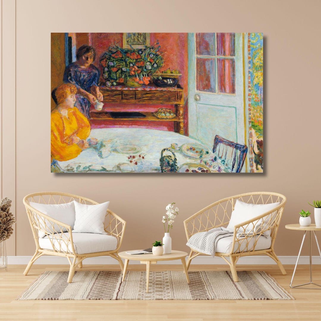 Pierre Bonnard Dining Room in the Country (1913) Painting by Pierre ...