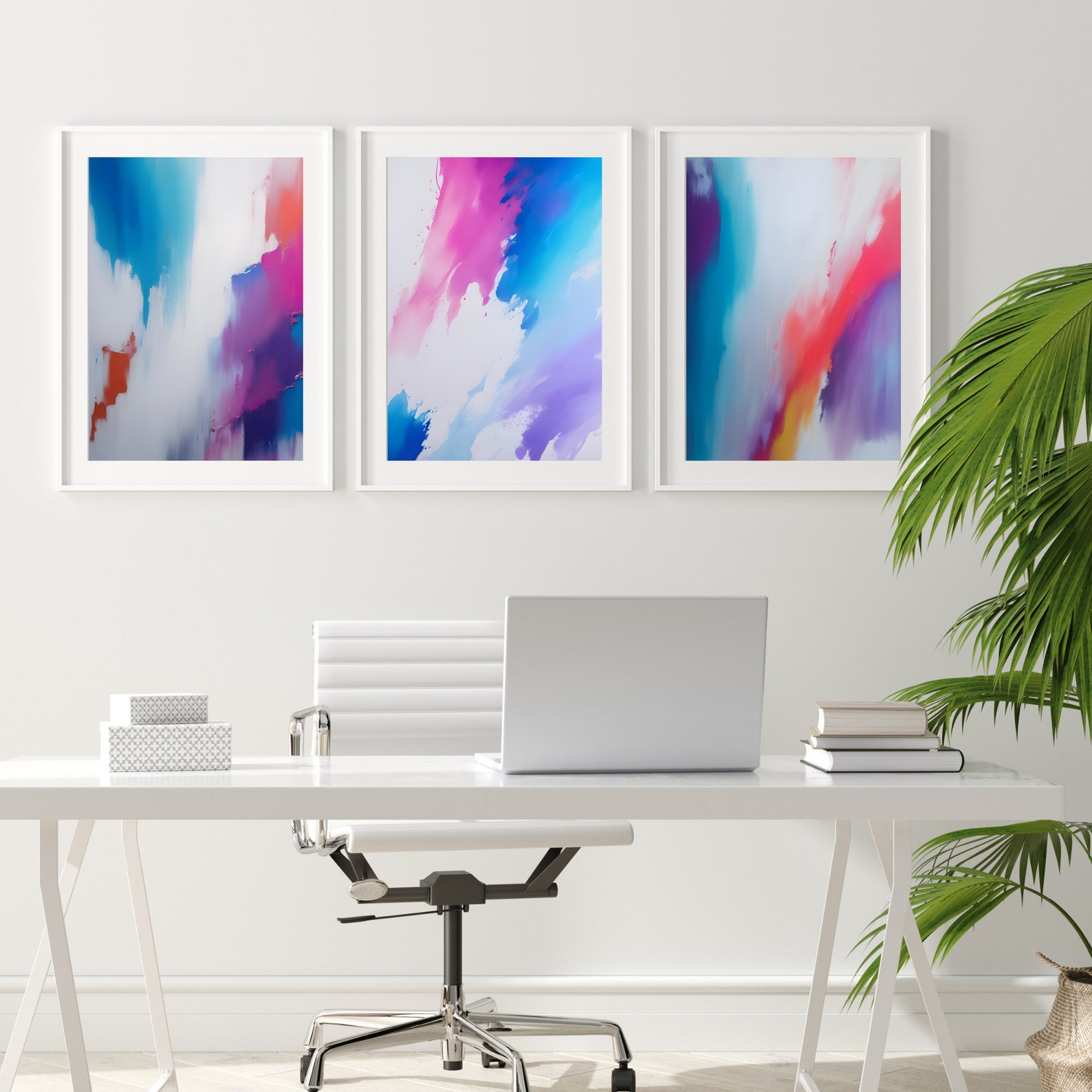 Printables Wall Poster Set of 3 Colourful Wall Art,digital Prints ...