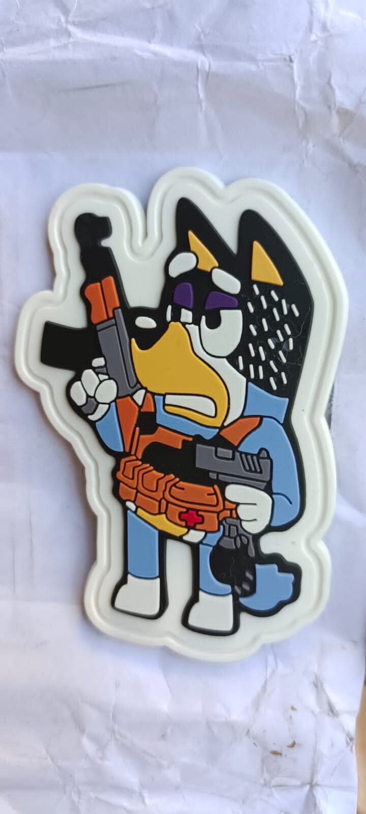 Bluey Tactical Patches - Etsy