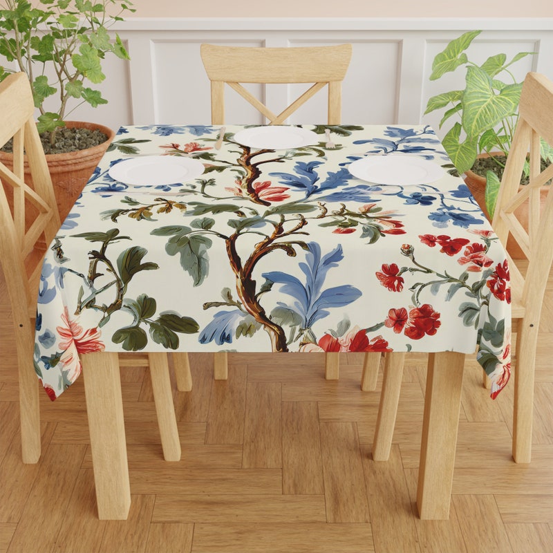 Chinoiserie Tablecloth - Etsy