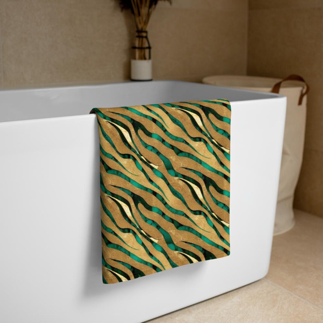 Abstract Desert Camo Hand & Bath Towel, Decorative Hand Towel, Bath ...