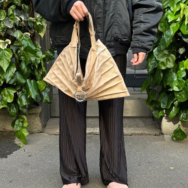 Pleated Bag - Etsy