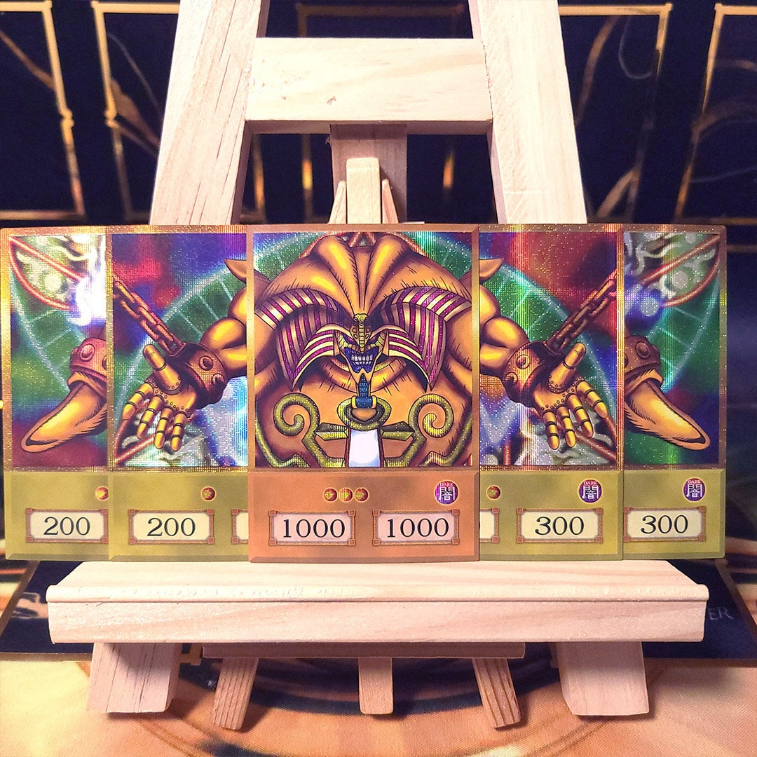 Secret Rare Orica the Complete Exodia the Forbidden One Set Holo Foil ...