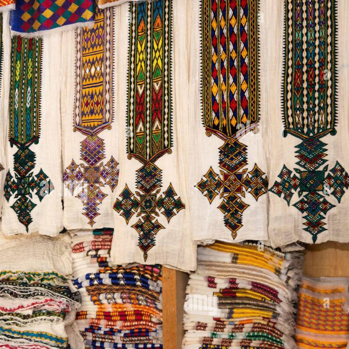 Meskel Pattern With Floral Border Melse Invitation, Pink & Champagne ...