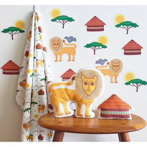 Anbessa lion Wall Decals Inspired by the Countryside and Traditional ...