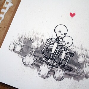 Together Forever - Illustrated Card - Blank Card - Anniversary Card ...