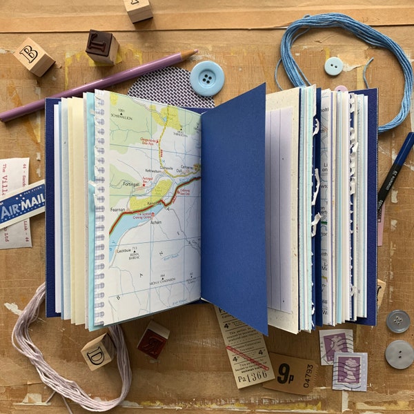 Mixed Paper Journal - Etsy