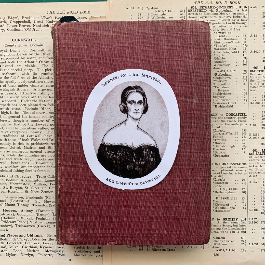 Mary Shelley Sticker - Vinyl Sticker - Etsy
