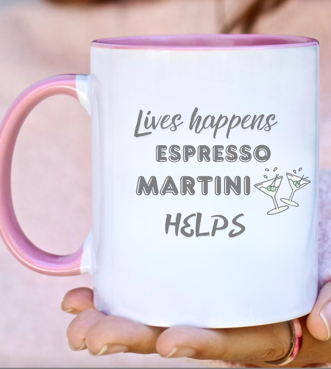 Espresso Martini Mug Funny Alcohol Gift Perfect for Cocktail Lovers ...