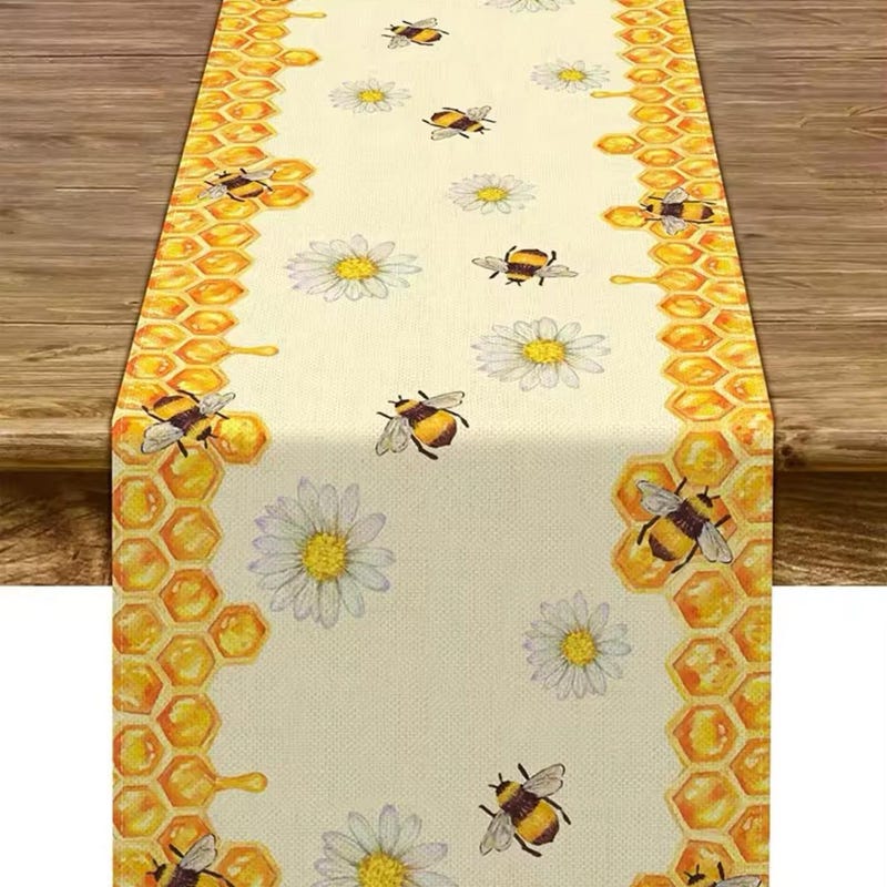 Bee Table Runner - Etsy