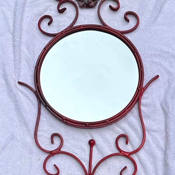 Wrought Iron Mirror - Etsy