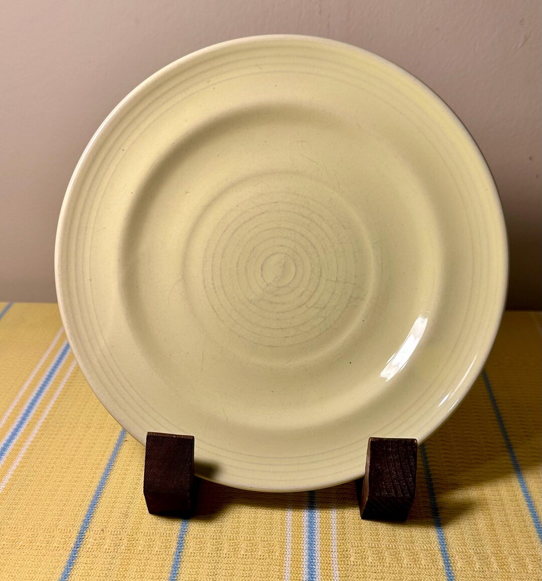 Lemon Yellow Set of 4 8 Salad Plates. Please Visit Store for Full ...