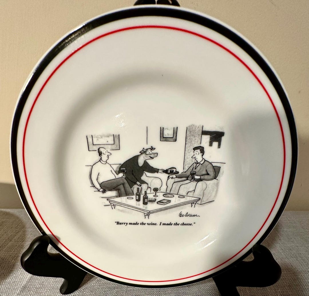 New Yorker Leo Cullum the Cartoon Bank Restoration Hardware Exclusive ...