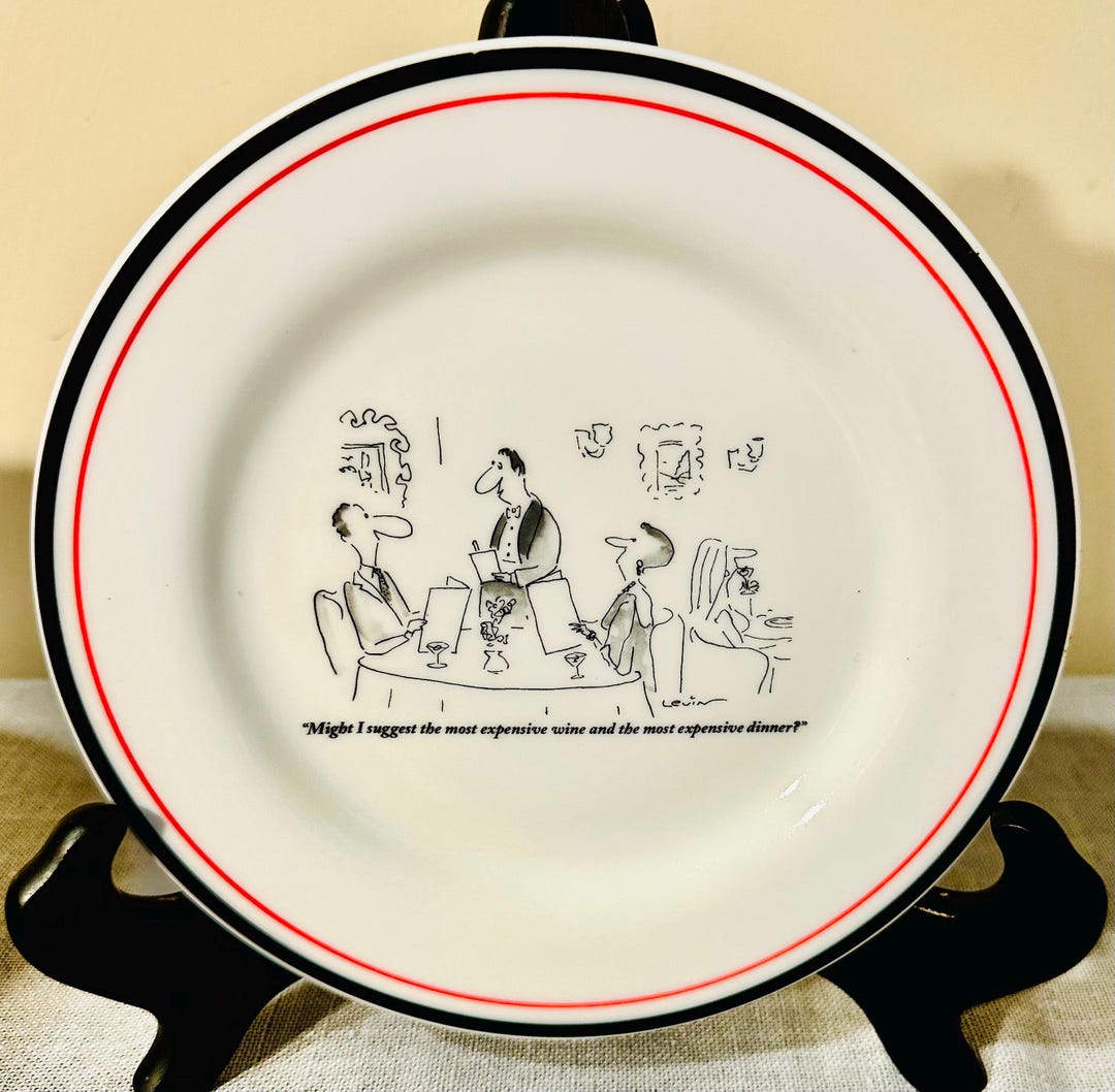 New Yorker Leo Cullum the Cartoon Bank Restoration Hardware Exclusive ...