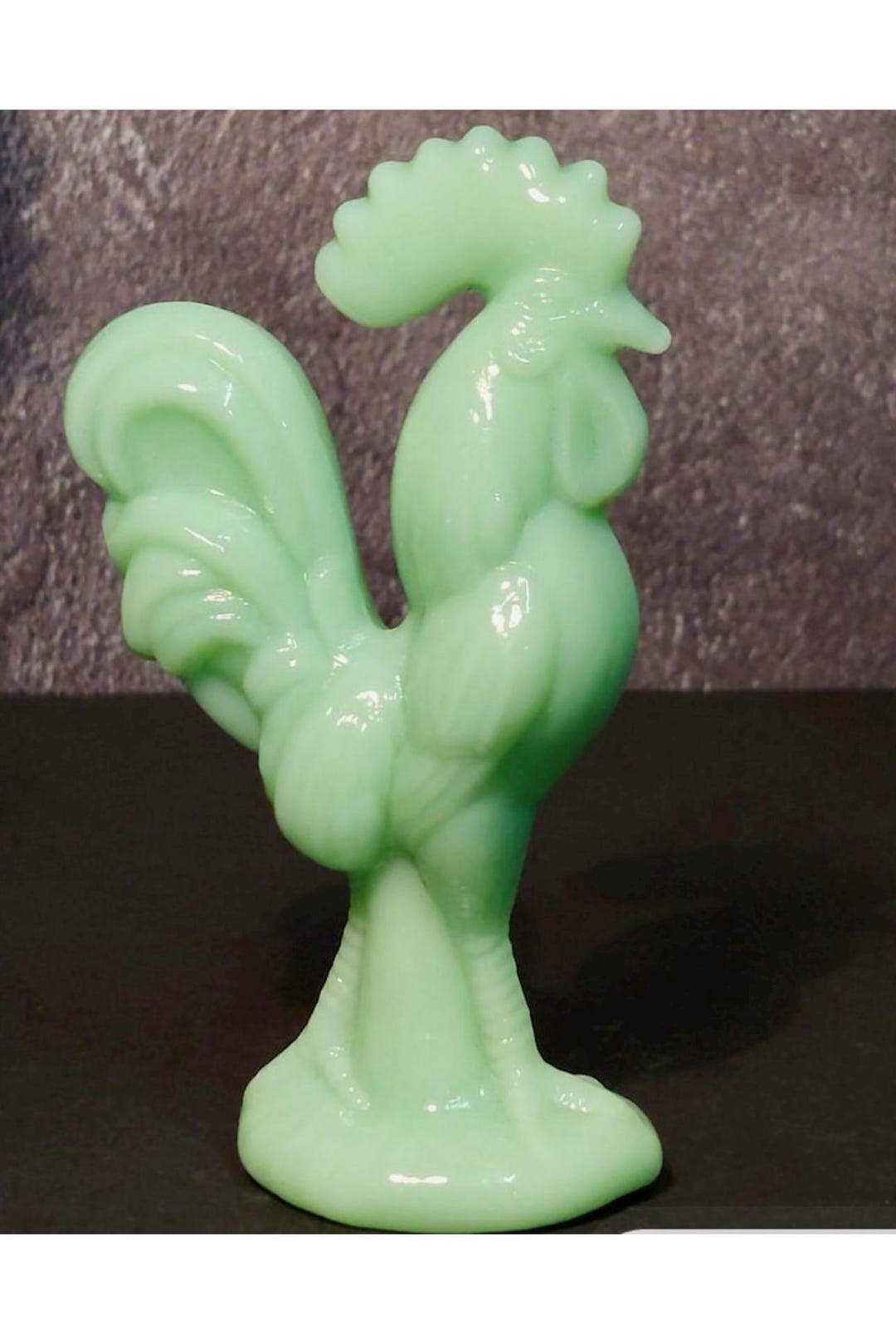 Farmhouse Jadeite Rooster. Vintage Rooster is Such a Special Item for ...