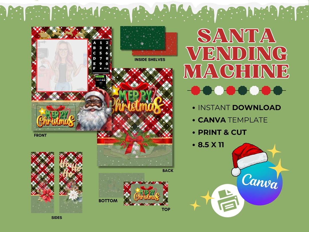 Kids Gift Box, Vending Machine Giftbox, Party Vending Giftbox, Santa ...