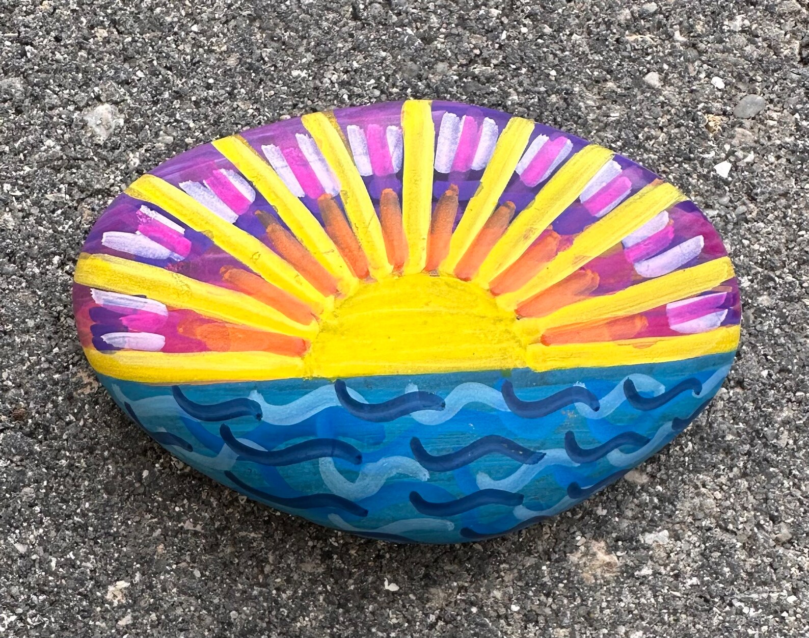 Celebrate Each New Day With a Beautiful Sunrise Stone! Perfect as a ...