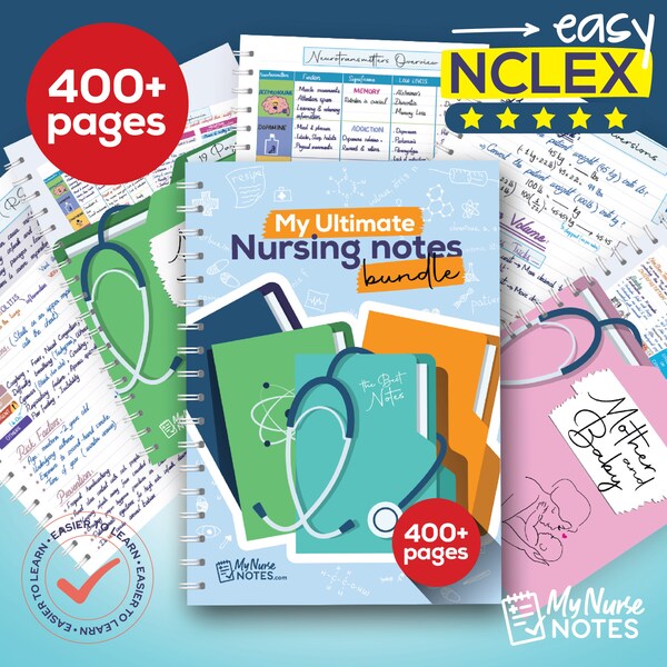 Nursing School Notes - Etsy