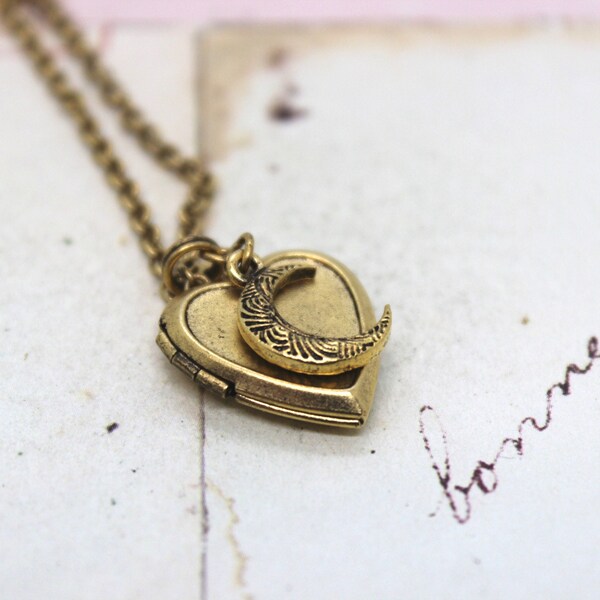 Gold Locket - Etsy