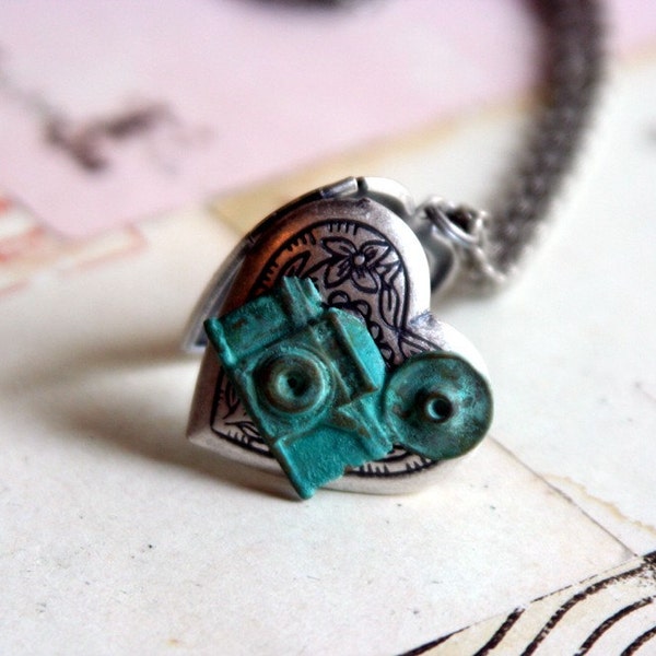 Camera Locket - Etsy