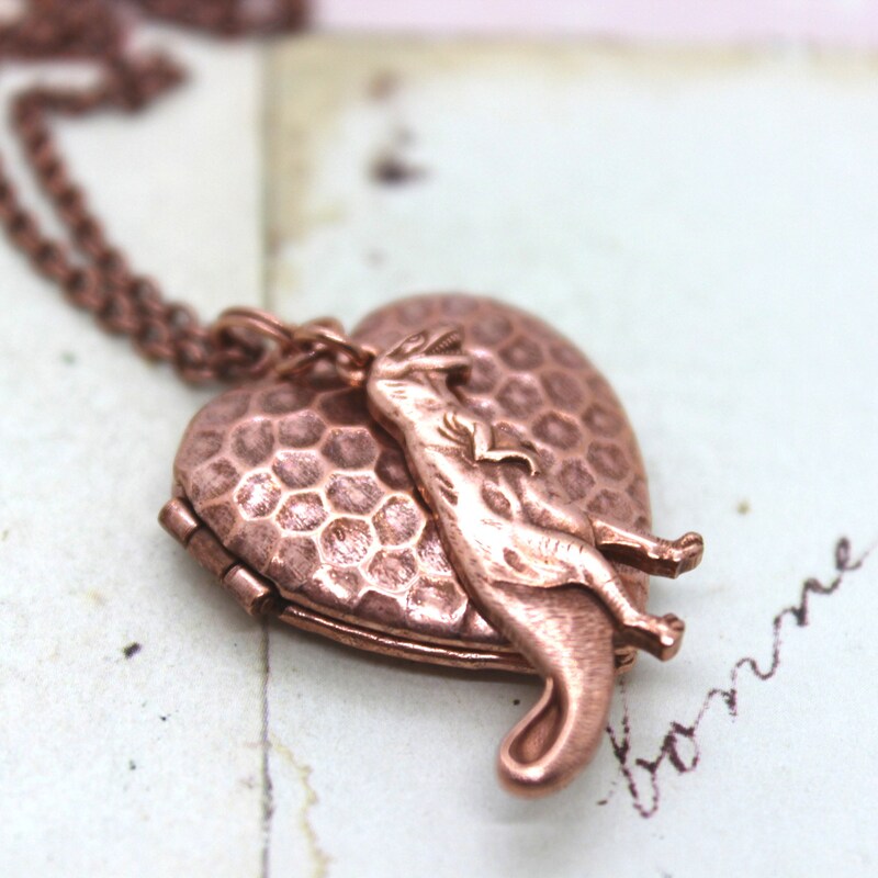 Rose Gold Necklace - Etsy