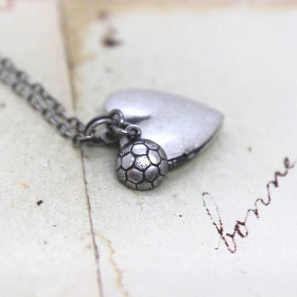 Soccer Necklace - Etsy