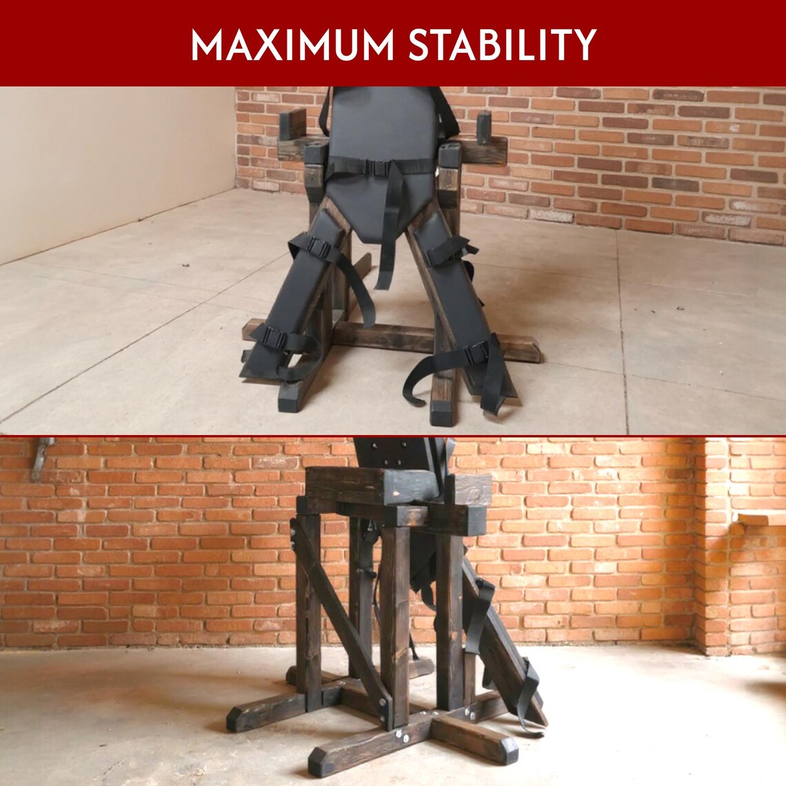 Invertible Standing Cross-style Frame With Rigid Base - Adjustable ...
