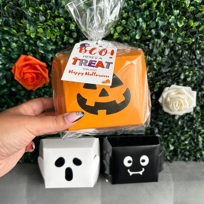 Halloween Party Favor - Halloween Classroom Treat - Boo Basker ...