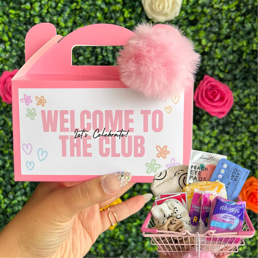 First Period Kit - First Flow Gift - Teen Period Box - Shark Week ...