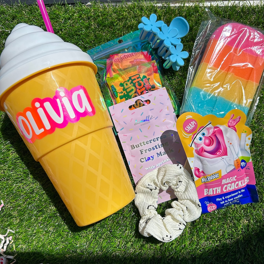 Personalized Ice Cream Tumbler - Ice Cream Social Gift - Ice Cream ...