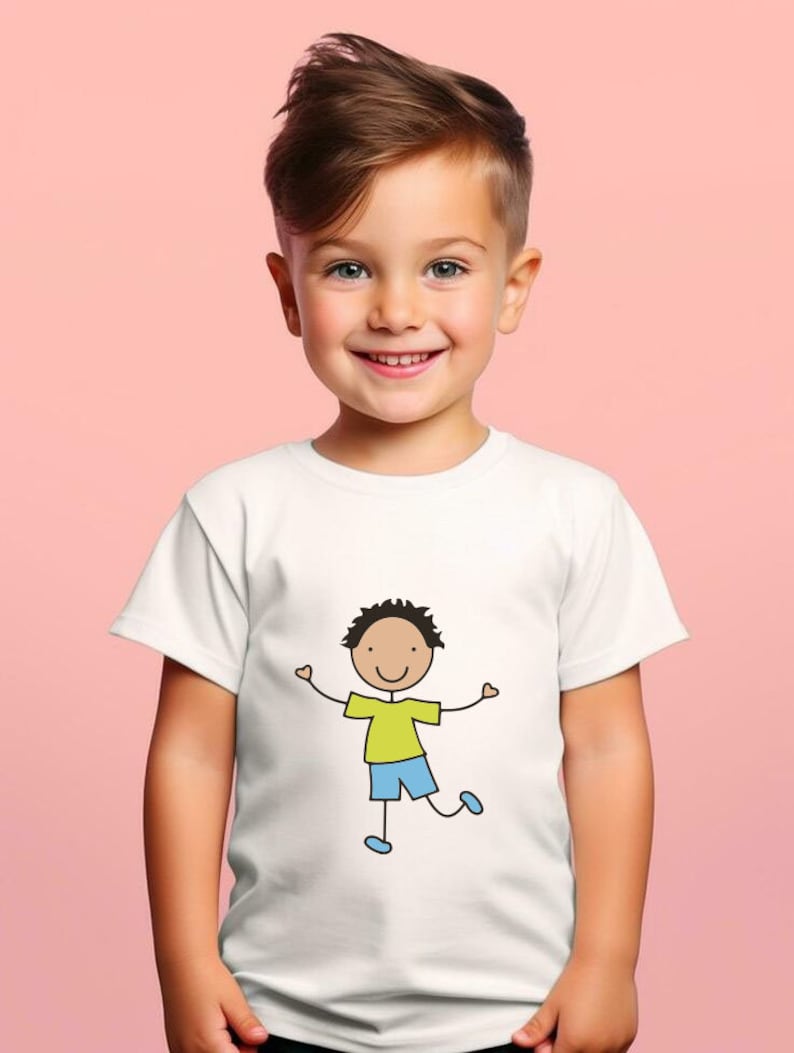 Sticker Figure Clipart, SVG, Stick People Family Clip Art, Family ...