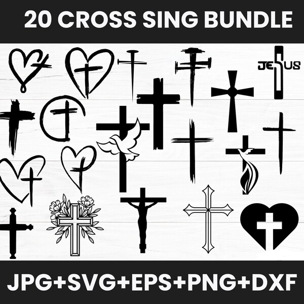 Cross Svg - Etsy