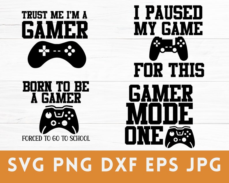 Gamer Svg, Gamer Svg Bundle, Gaming Svg Bundle, Funny Gamer Sayings Svg ...