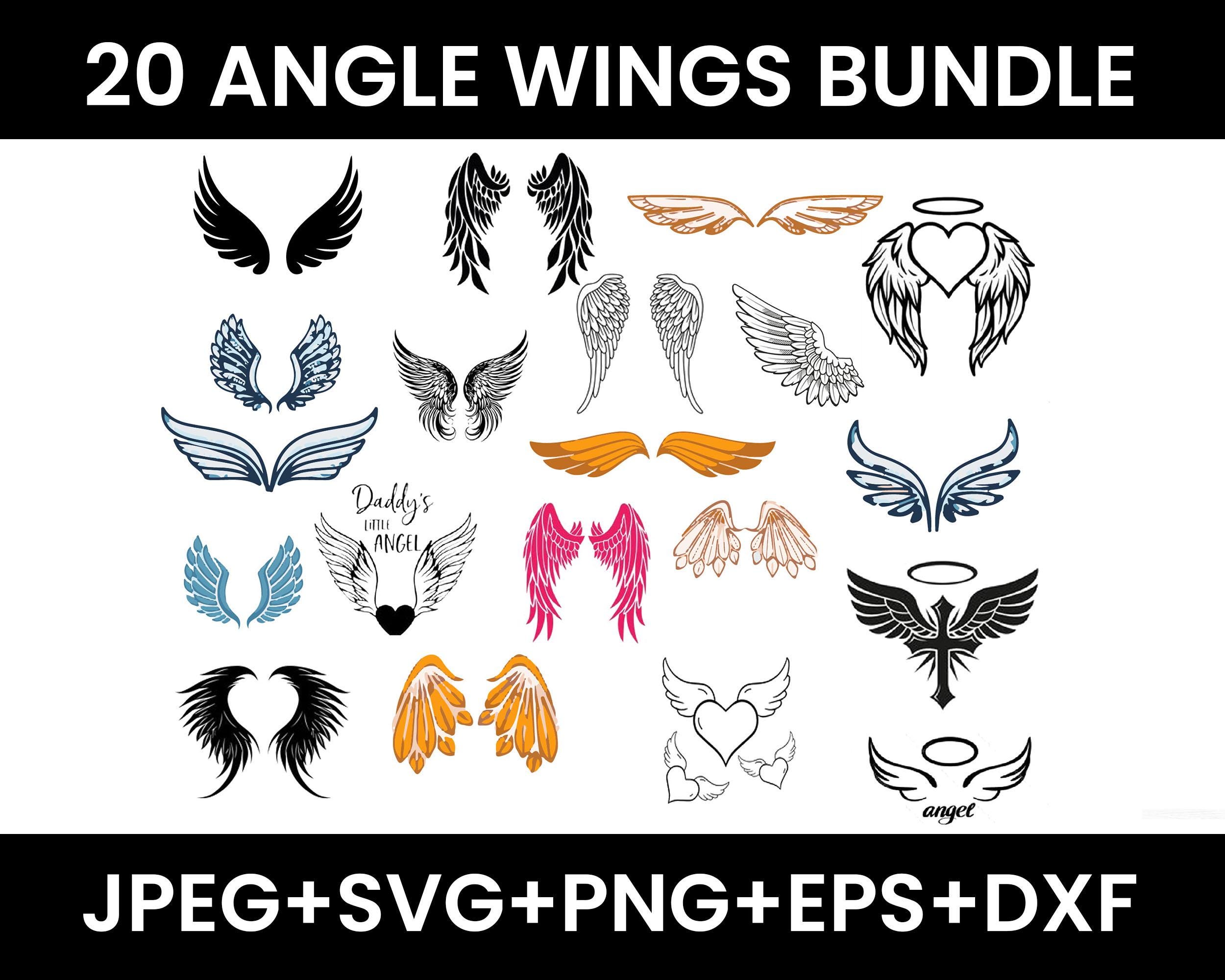 Angel Wings Png, Angel Wings Clipart, Halo Clipart, Heaven Clipart ...