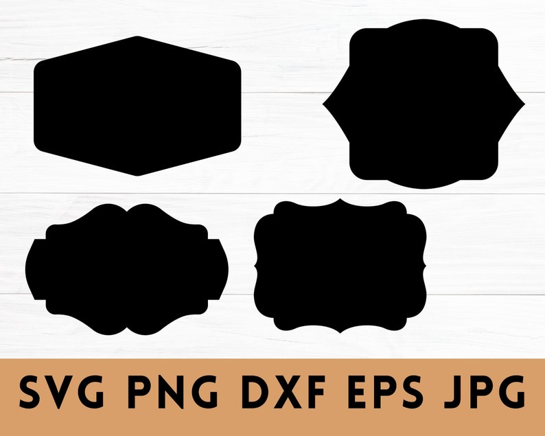 Label Frames Svg, Label Frame Vector Clipart, Label Frames, Vintage ...